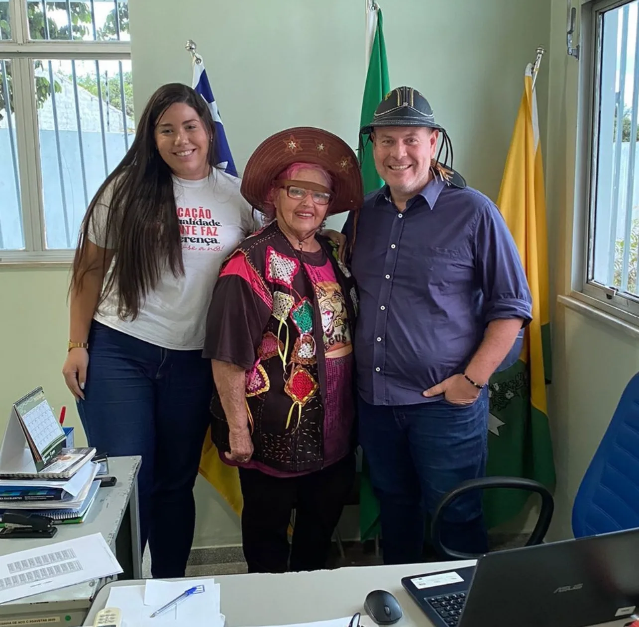 Itabi se destaca na Conferência Nacional de Cultura com delegada Lúcia ...