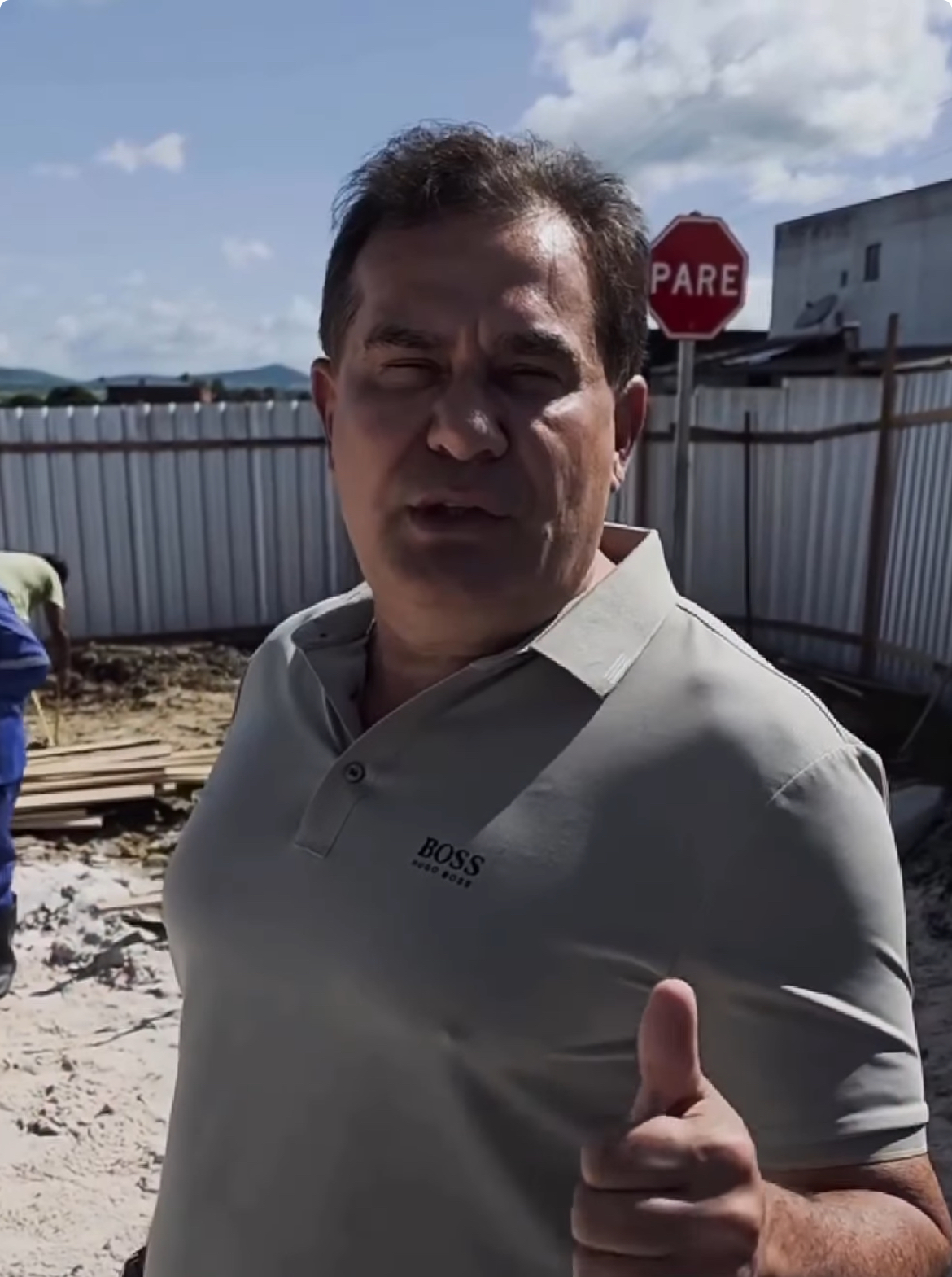 Prefeito Médici de Maim acompanha obras da nova imagem de São Roque e ...